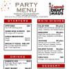 Menus | Legends Sports Bar